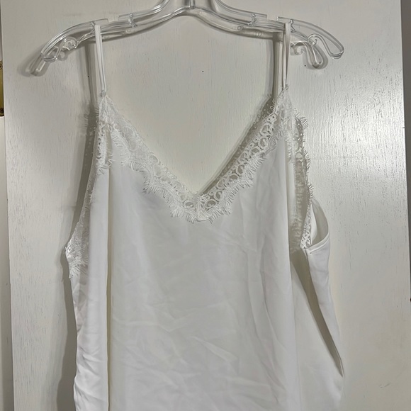 SHEIN | Tops | White Sheer Cami | Poshmark